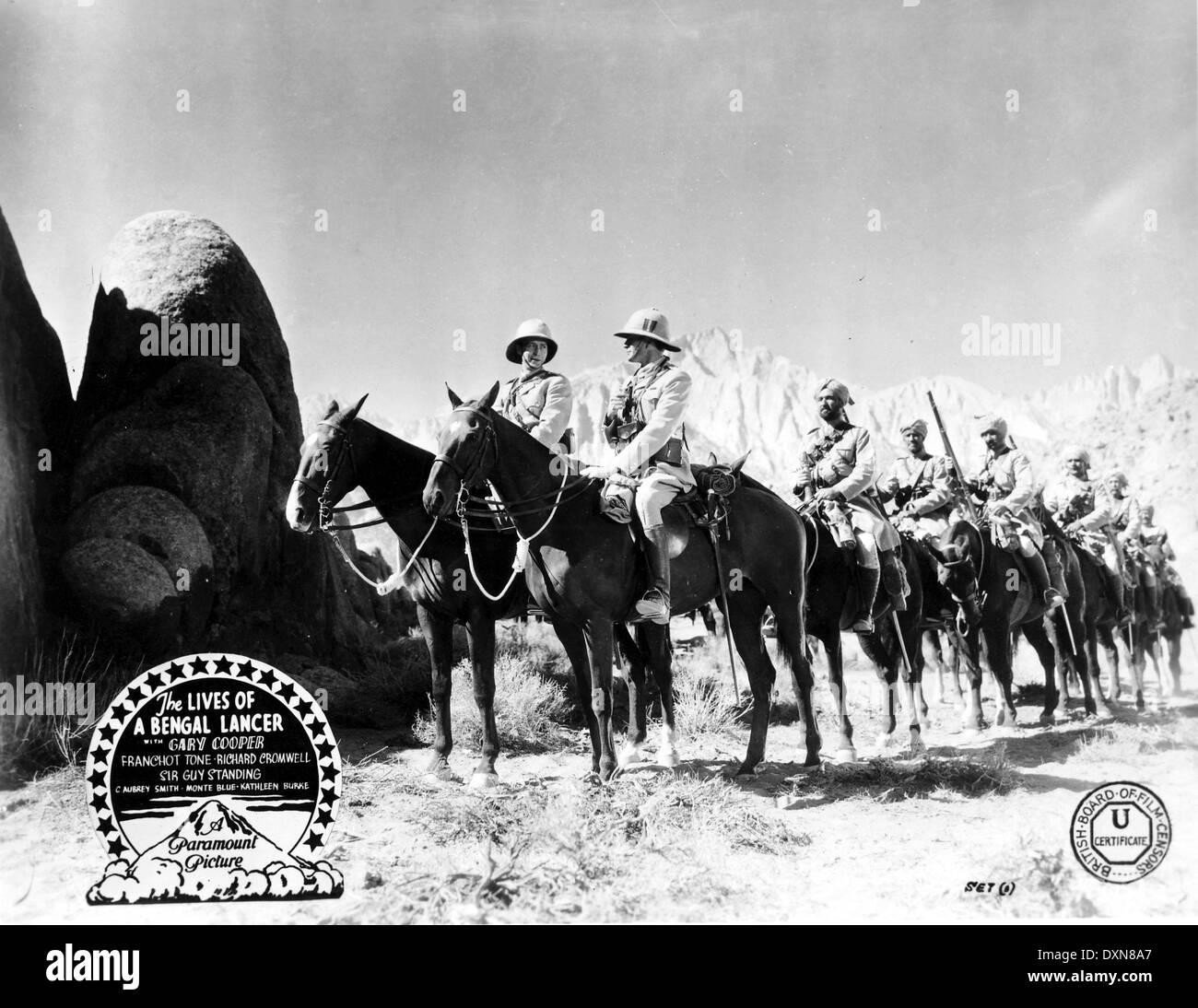 THE LIVES OF A BENGAL LANCER Stock Photo - Alamy