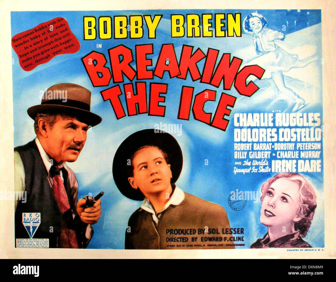 BREAKING THE ICE Stock Photo - Alamy
