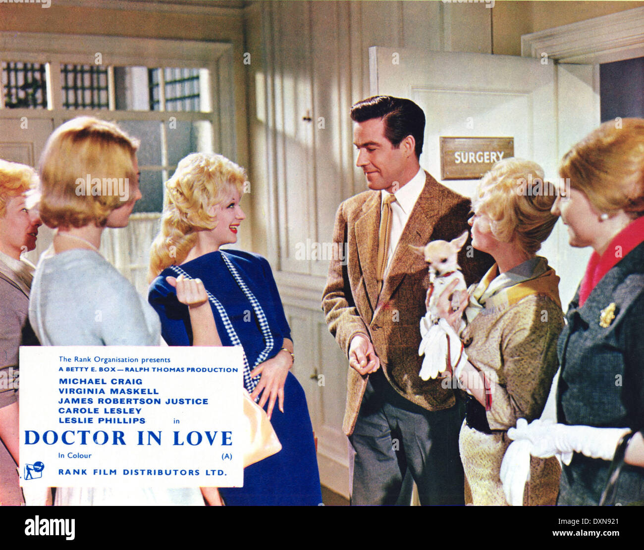 Doctor in love 1960 michael craig hi-res stock photography and images ...