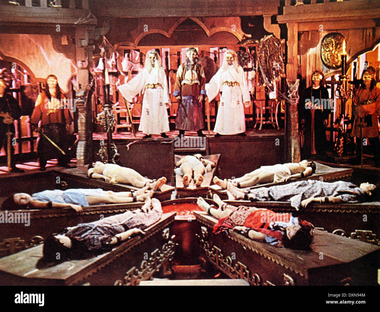 THE LEGEND OF THE 7 GOLDEN VAMPIRES Stock Photo - Alamy