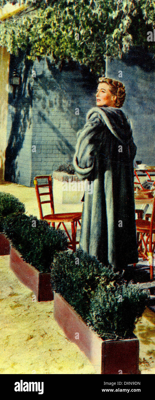 THE LADY WANTS A MINK Stock Photo - Alamy