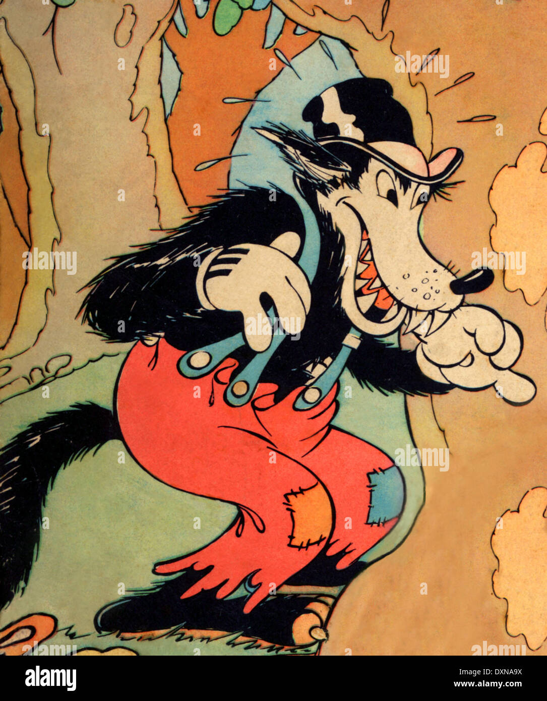 Big Bad Wolf Cartoon Disney