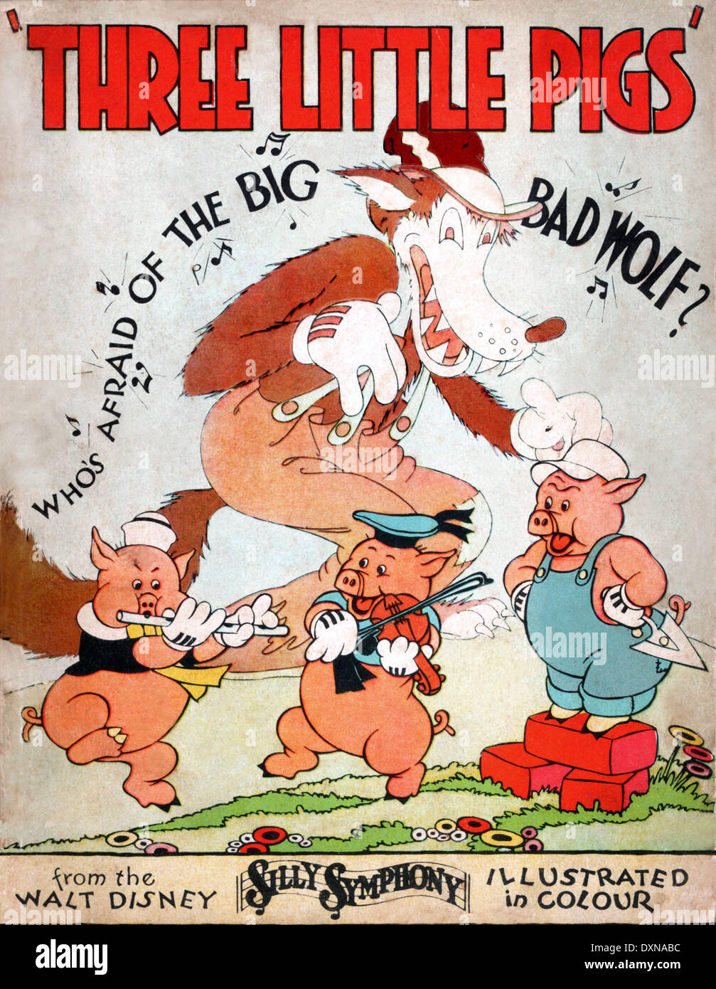 Big bad wolf three little pigs hi-res stock photography and images - Alamy