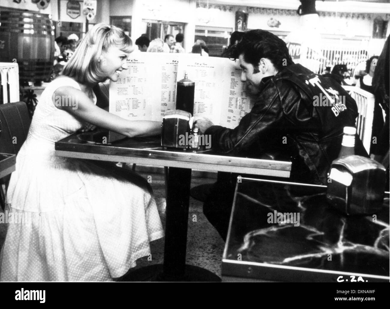Grease film still Black and White Stock Photos & Images - Alamy