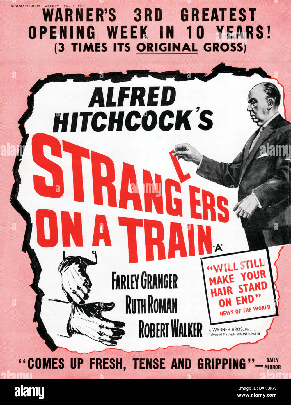 STRANGERS ON A TRAIN Stock Photo - Alamy