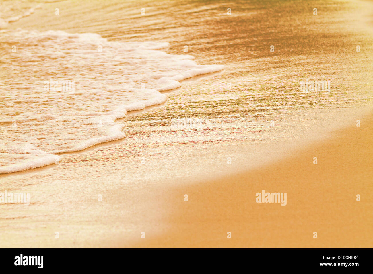 Warm sand and water for relaxation hi-res stock photography and images ...