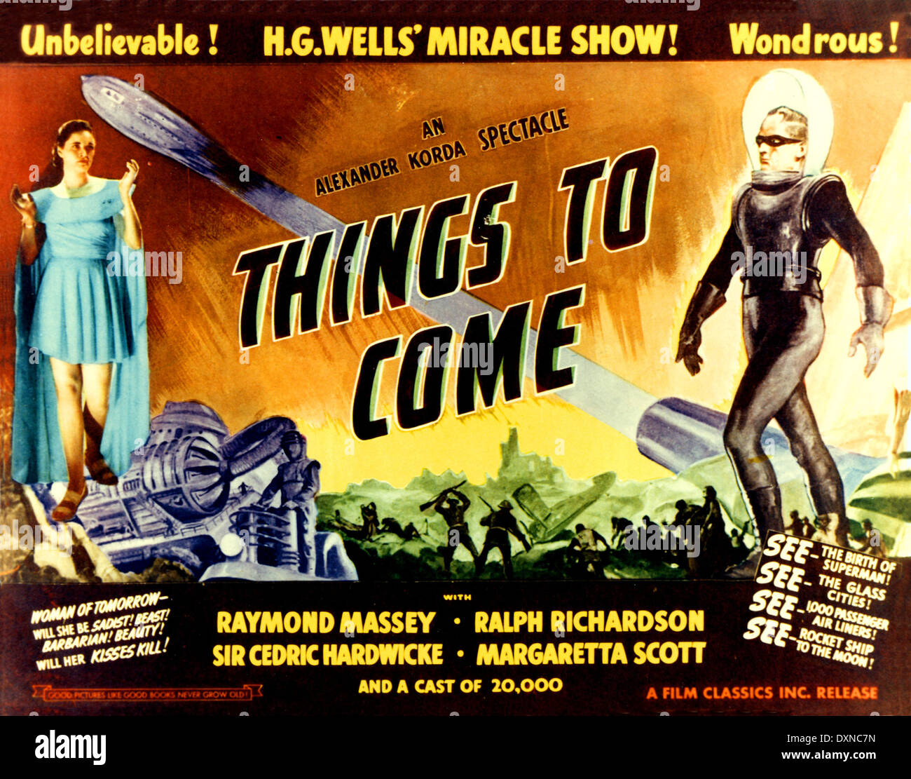 THINGS TO COME Stock Photo - Alamy