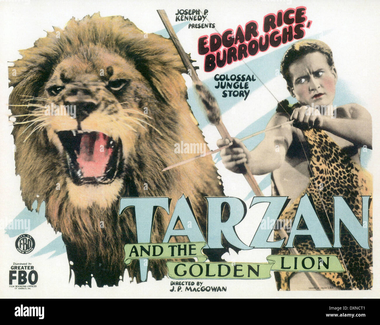 TARZAN AND THE GOLDEN LION Stock Photo - Alamy