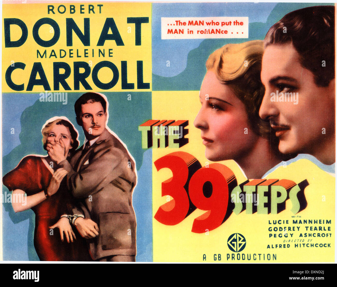 The 39 steps film still hi-res stock photography and images - Alamy