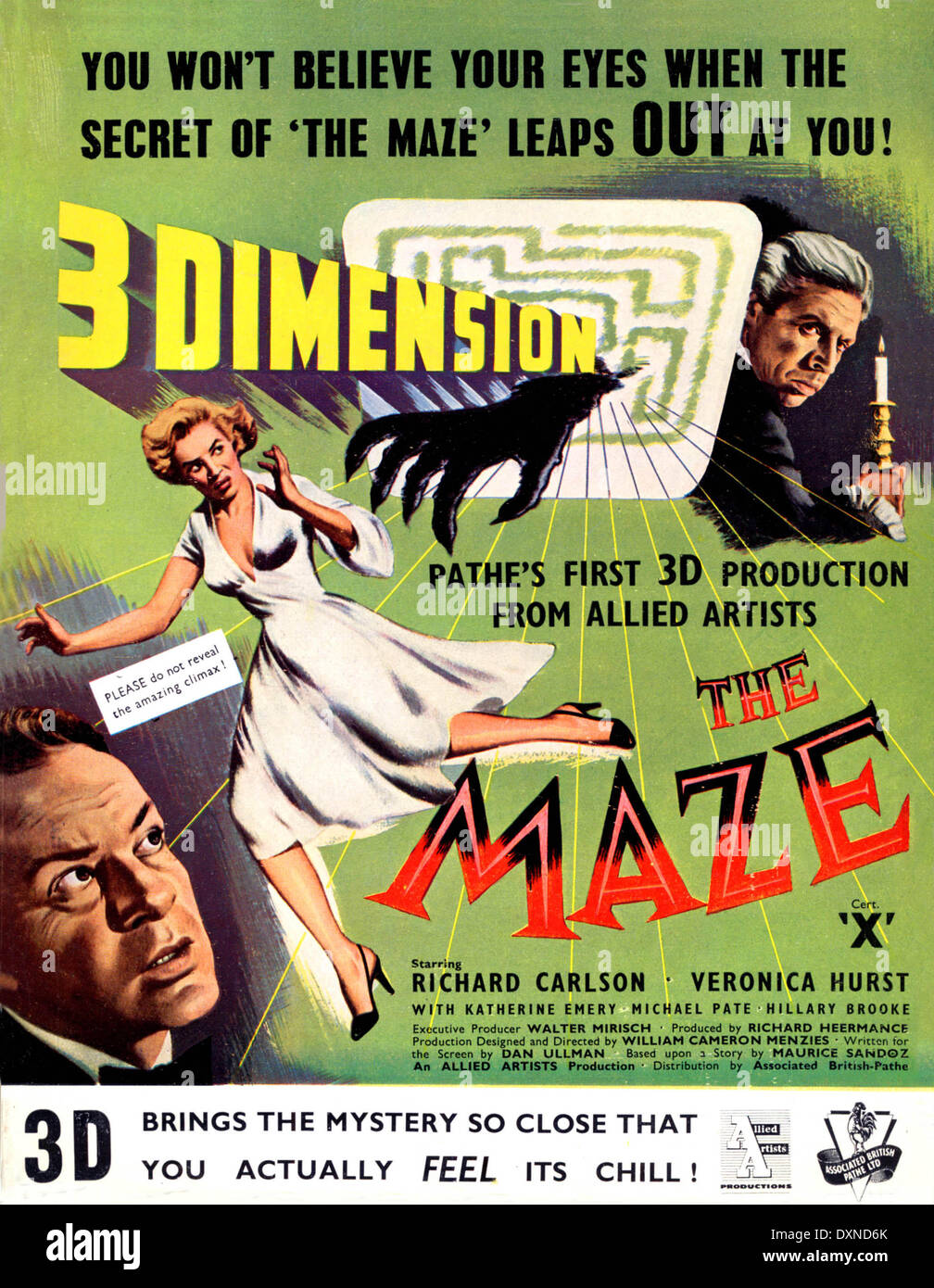 The maze 1953 hi-res stock photography and images - Alamy