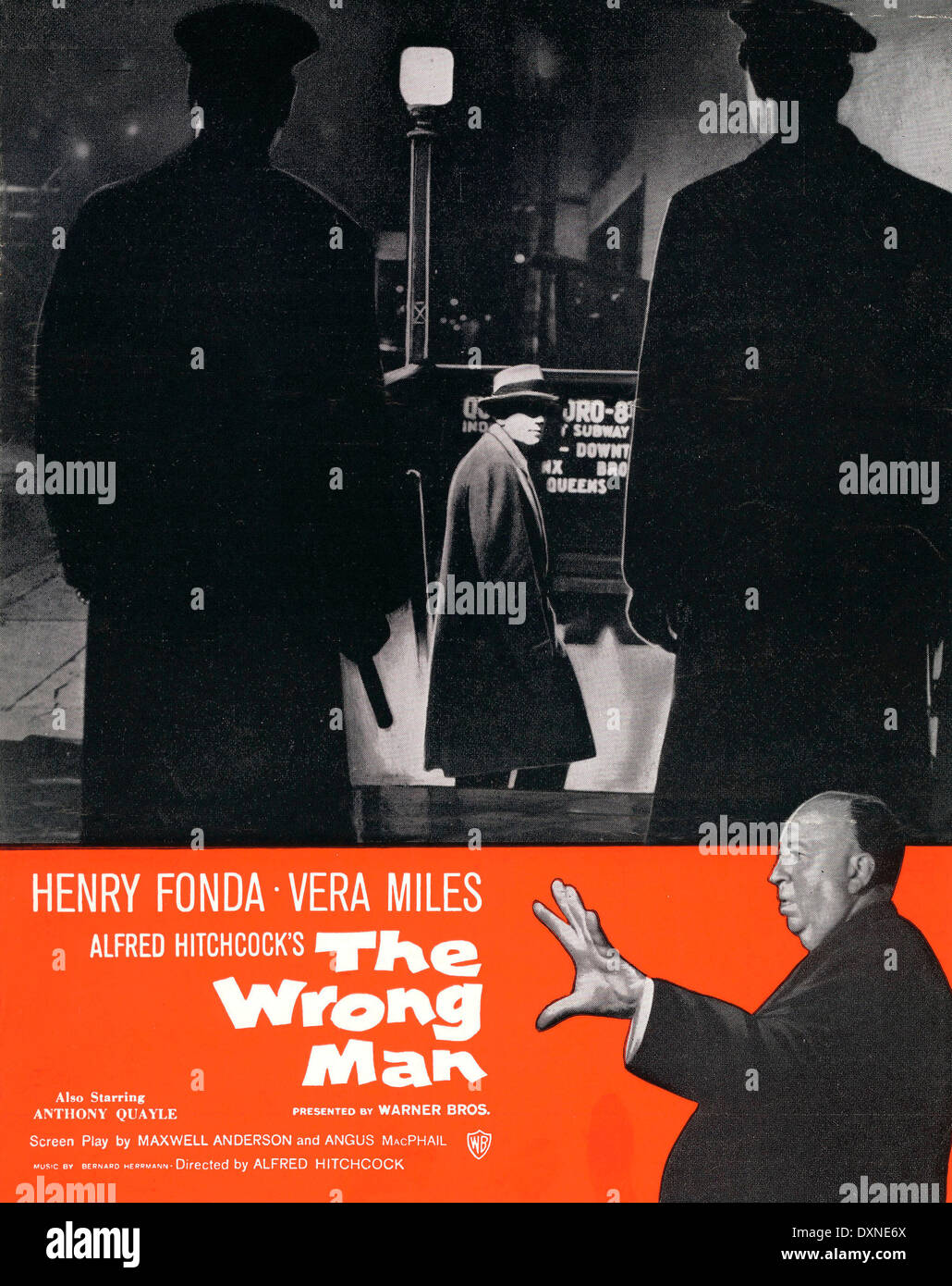 Film the wrong man 1956 hi-res stock photography and images - Alamy