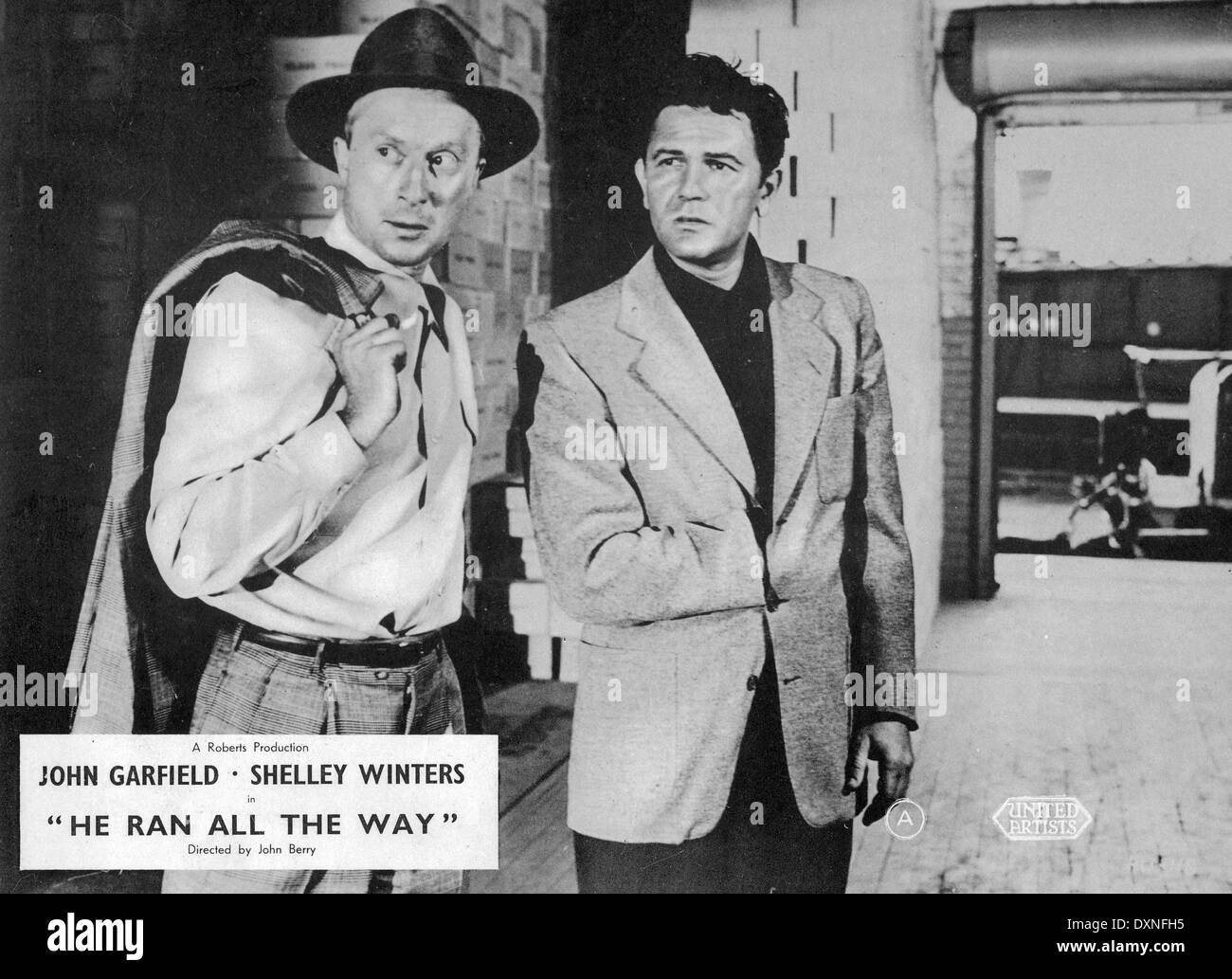 HE RAN ALL THE WAY Stock Photo - Alamy