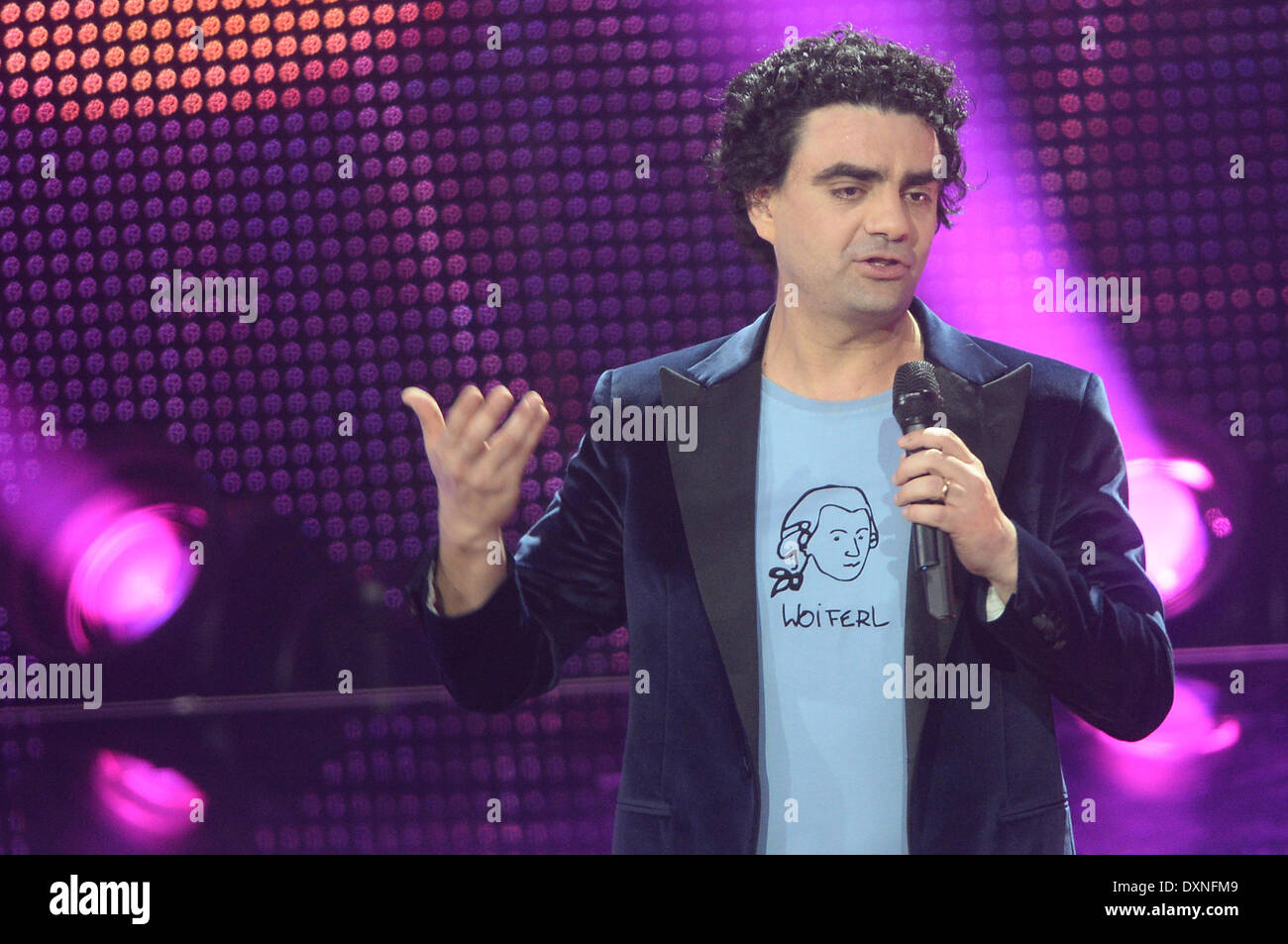 Berlin, Germany. 27th Mar, 2014. Mexican-French opera singer Rolando ...