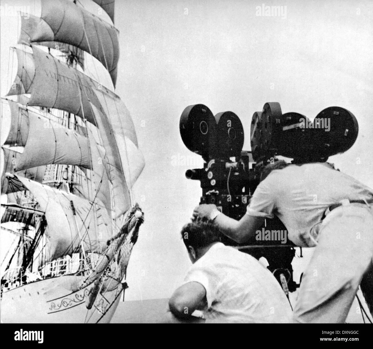 CINEMIRACLE cameras used to film WINDJAMMER Stock Photo - Alamy