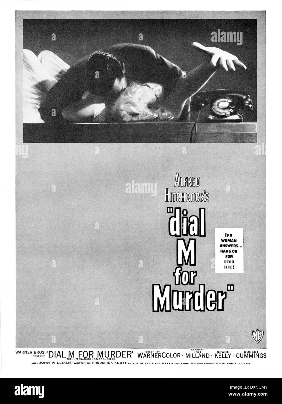 Dial m for murder poster hitchcock hi-res stock photography and images ...