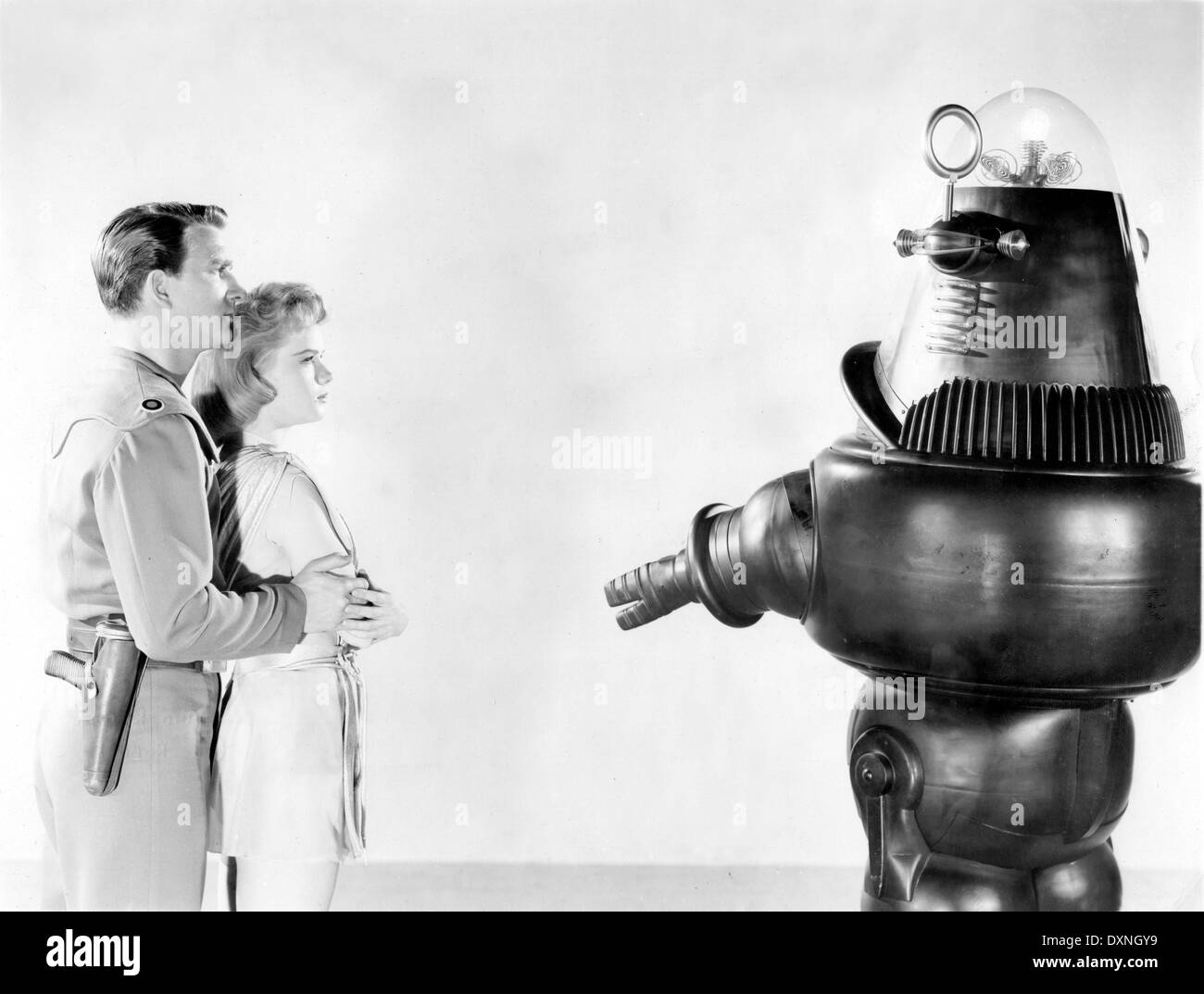 Forbidden planet 1956 anne francis Black and White Stock Photos ...
