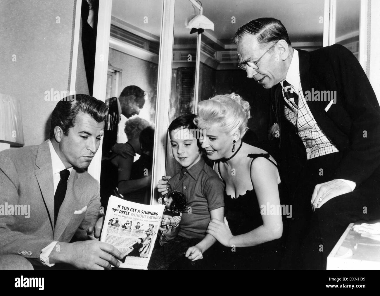 Between scenes of THE GIRL RUSH Stock Photo - Alamy