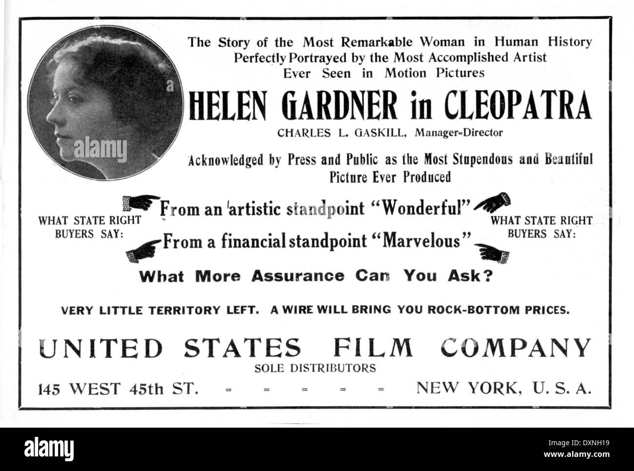 1912 ad hi-res stock photography and images - Alamy