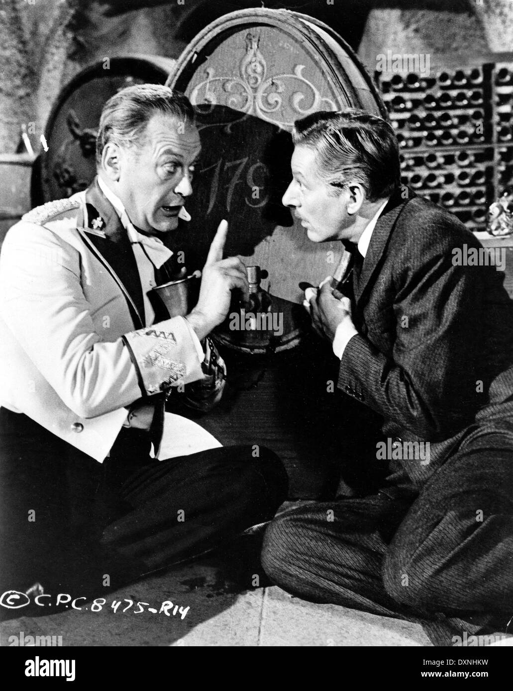 Curd jurgens danny kaye colonel hi-res stock photography and images - Alamy