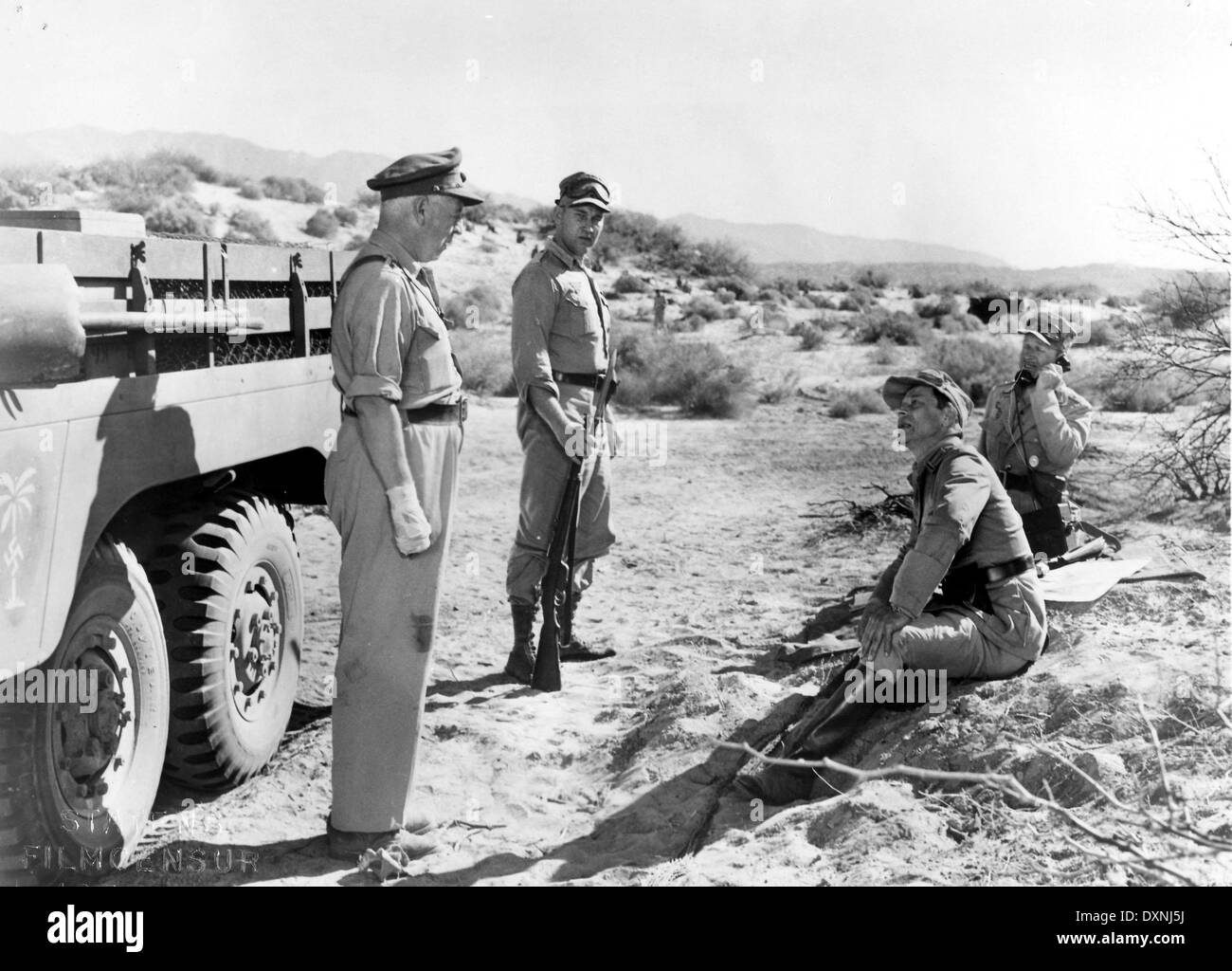 THE DESERT FOX: THE STORY OF ROMMEL Stock Photo - Alamy