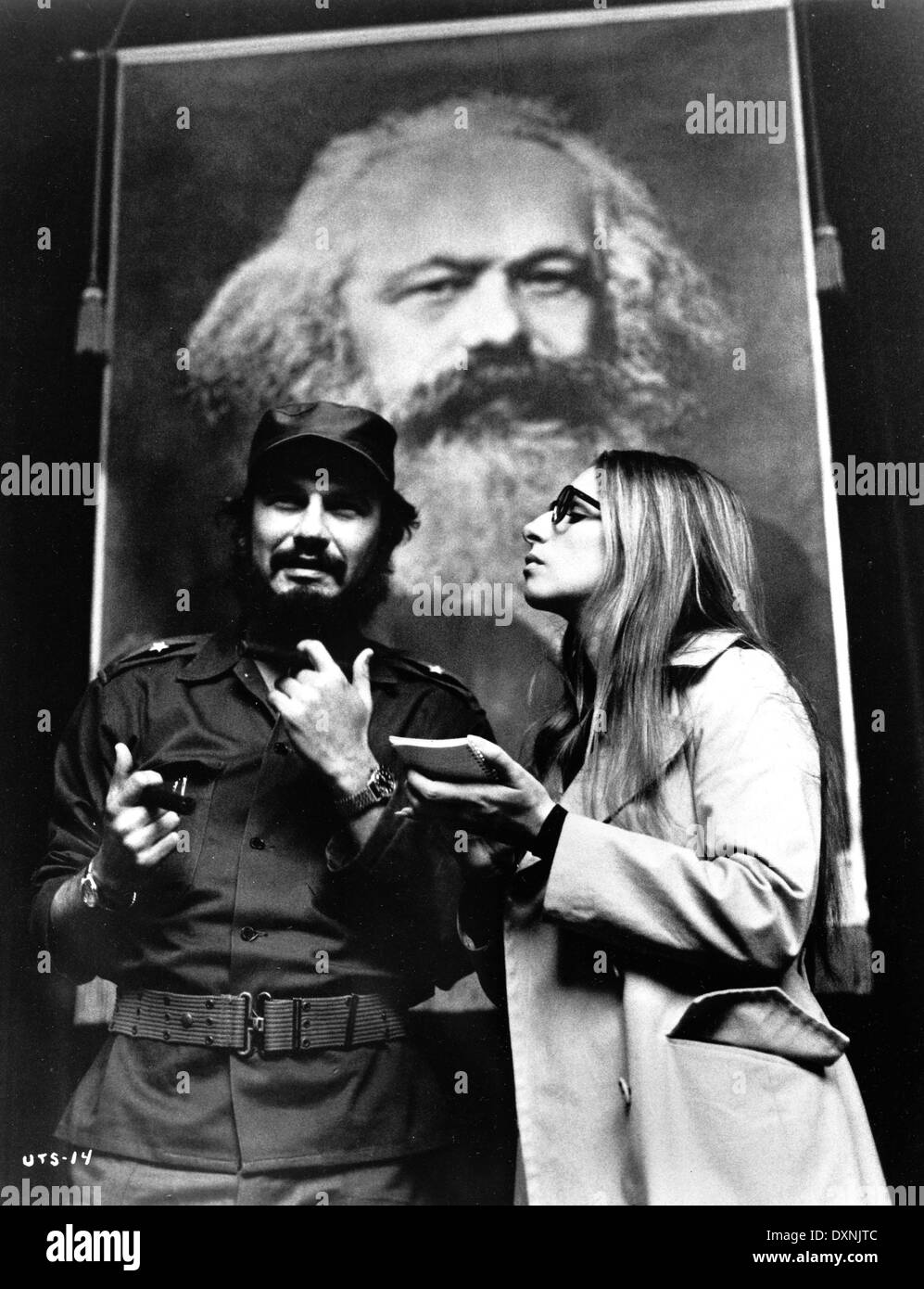 Up sandbox barbra streisand 1972 Black and White Stock Photos & Images ...