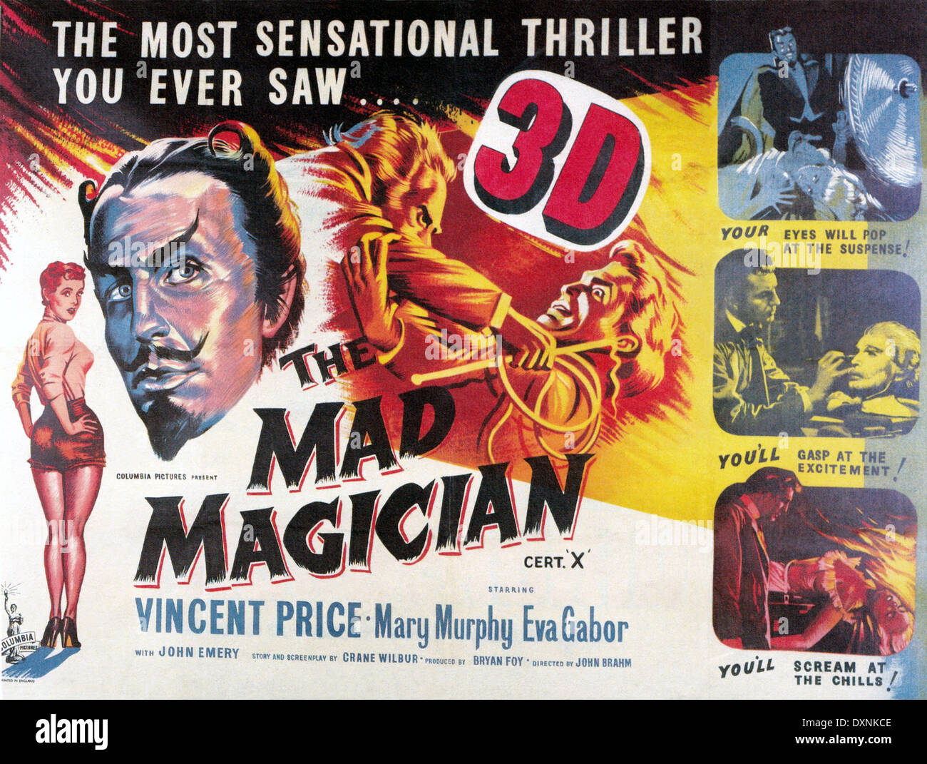 THE MAD MAGICIAN Stock Photo - Alamy