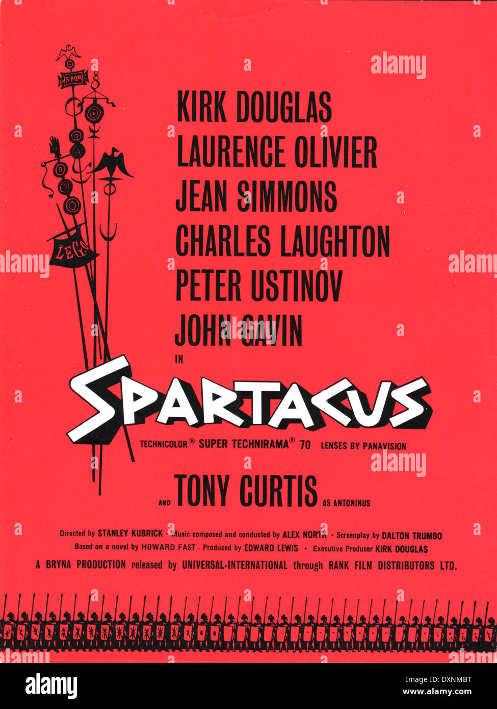 Spartacus 1960 hi-res stock photography and images - Alamy