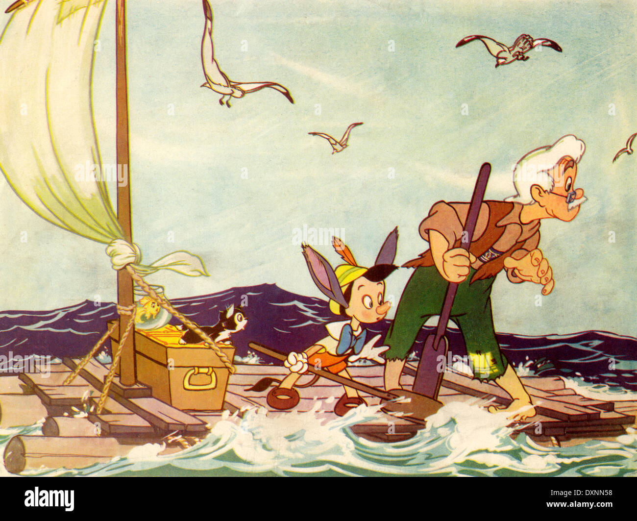 Pinocchio film still hi-res stock photography and images - Alamy