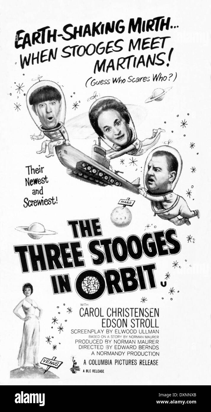 THE THREE STOOGES IN ORBIT Stock Photo - Alamy