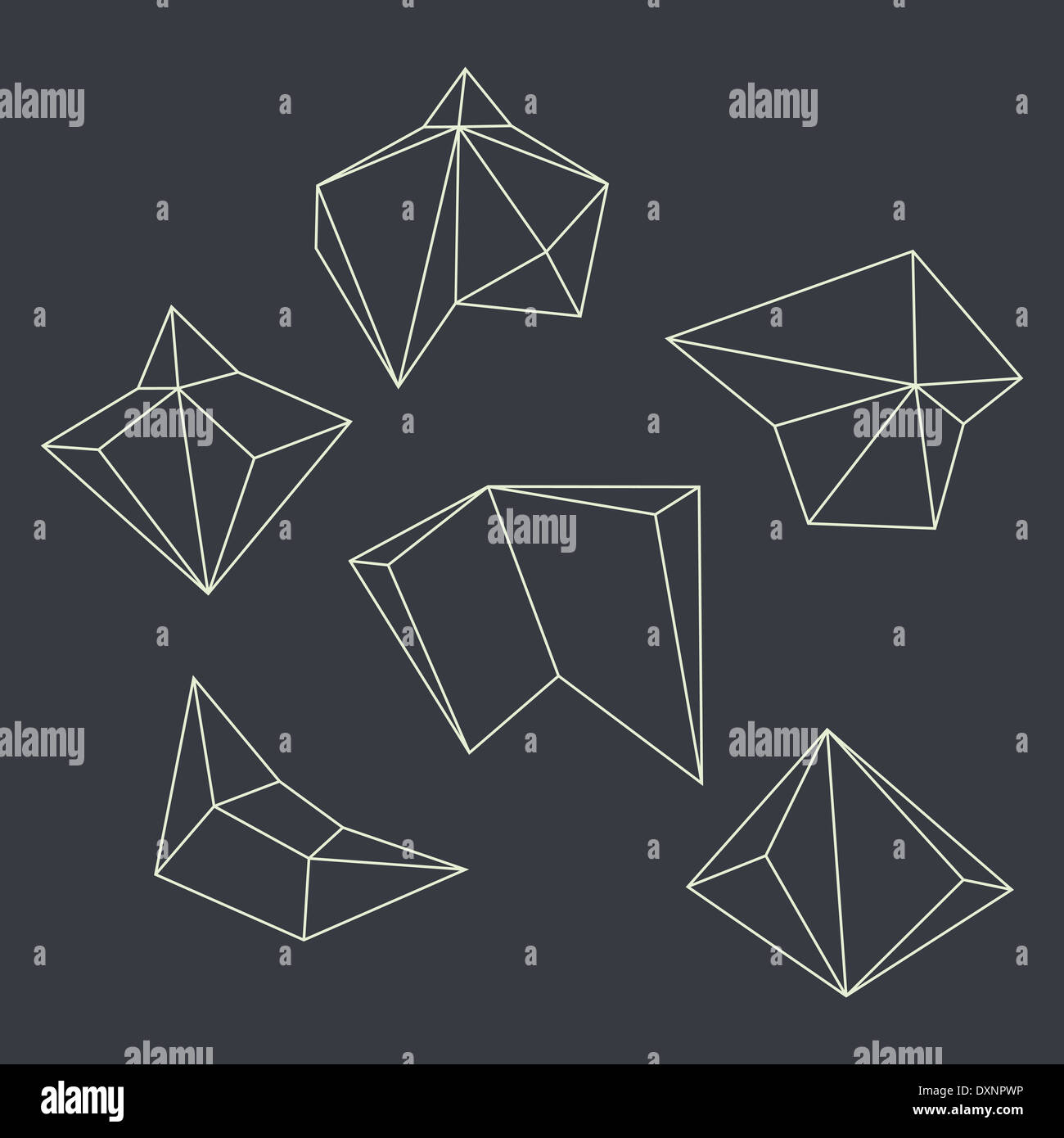 Geometrical figures hi-res stock photography and images - Alamy