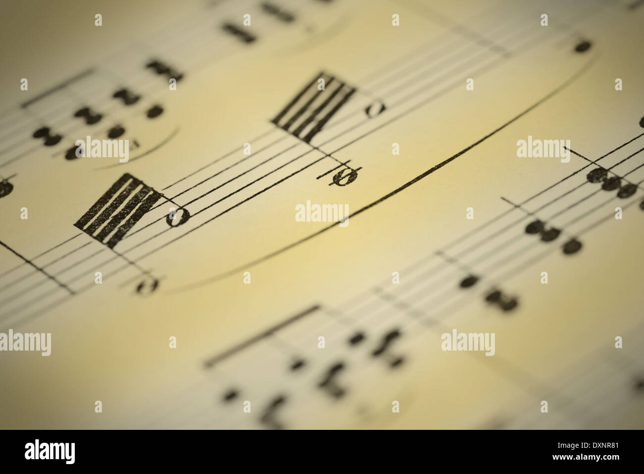 Musical notation hi-res stock photography and images - Alamy