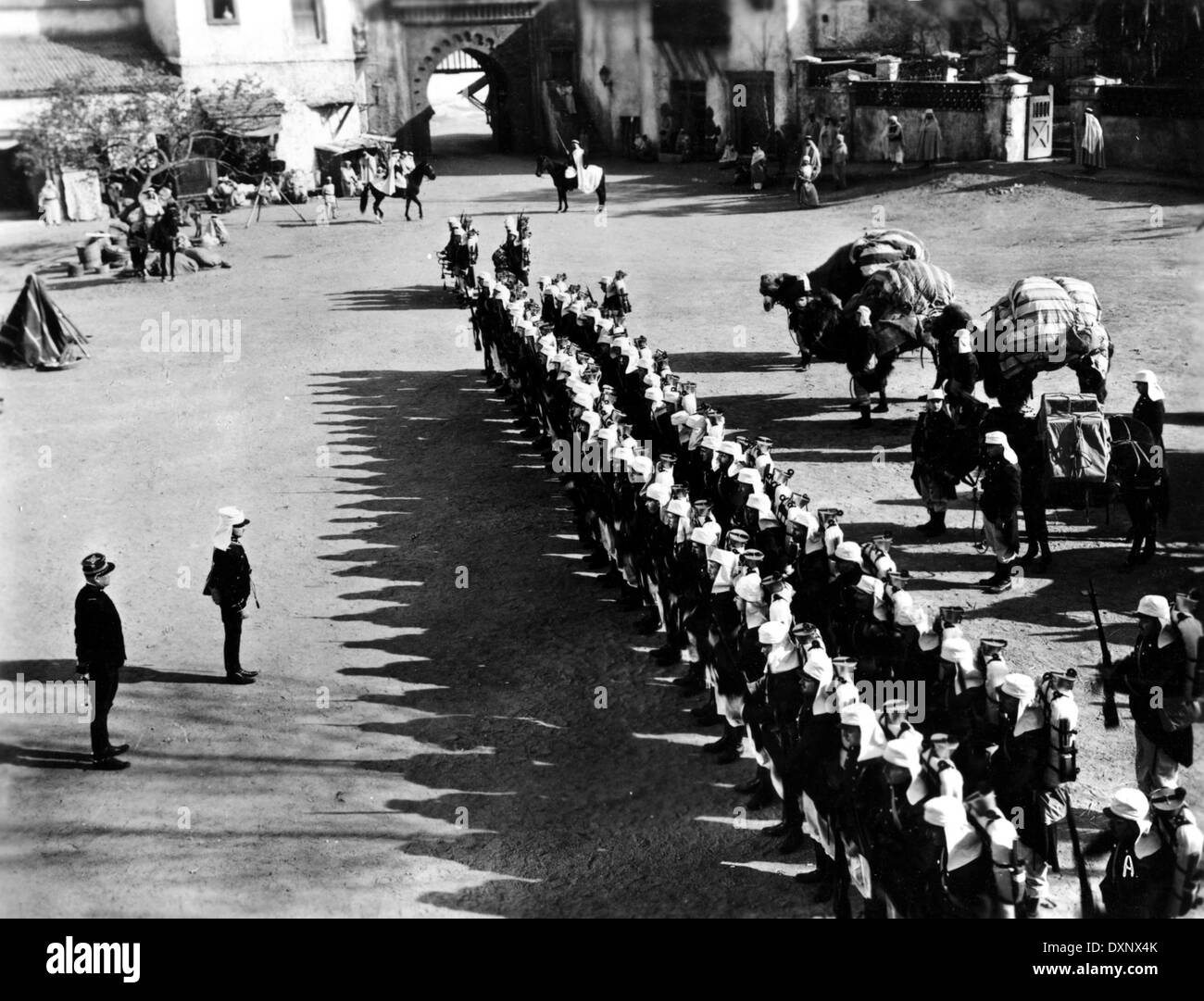 UNDER TWO FLAGS Stock Photo - Alamy