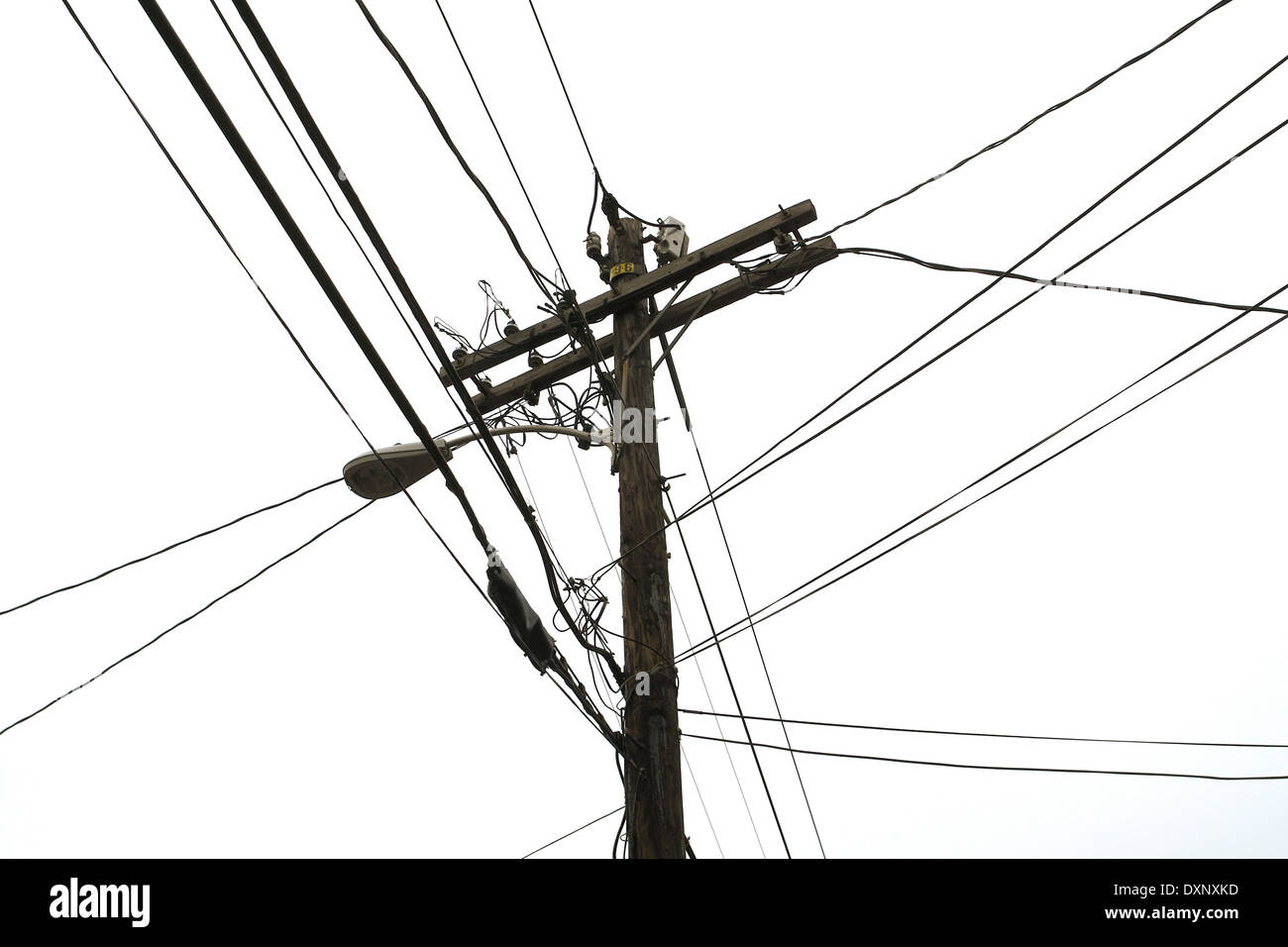 Overhead line pole hi-res stock photography and images - Alamy