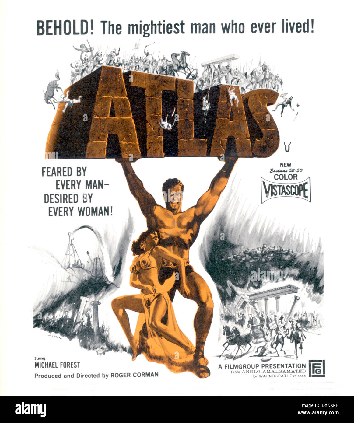 Film atlas Cut Out Stock Images & Pictures - Alamy