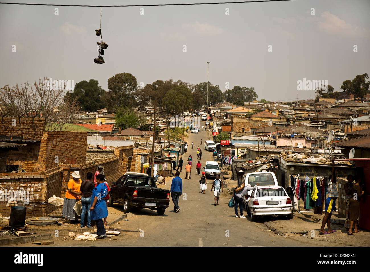 South Africa, Johannesburg, Township Alexandra Stock Photo - Alamy