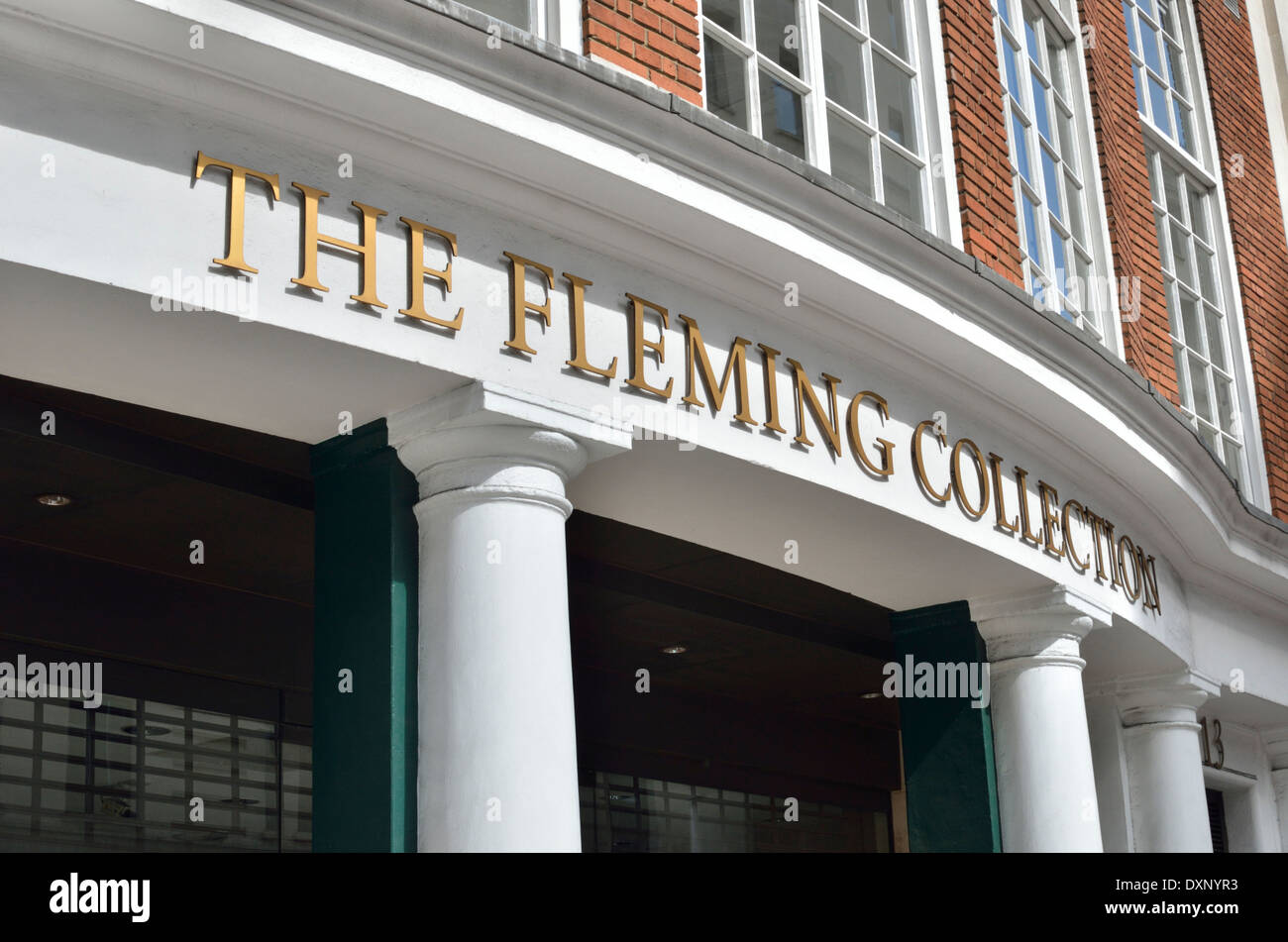 The Fleming Collection gallery in Mayfair, London, UK Stock Photo - Alamy