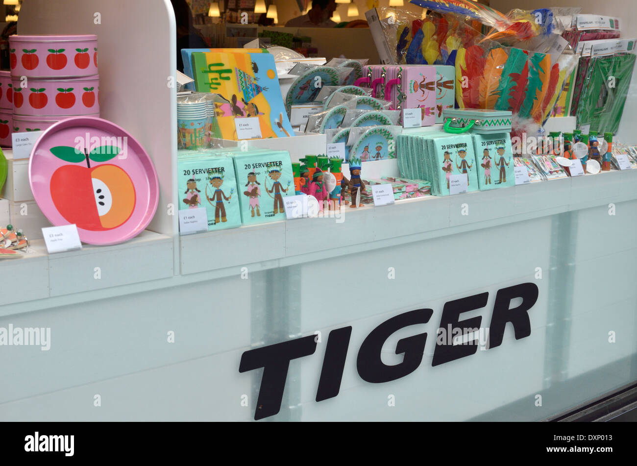 Tiger store on Tottenham Court Road, London, UK Stock Photo - Alamy