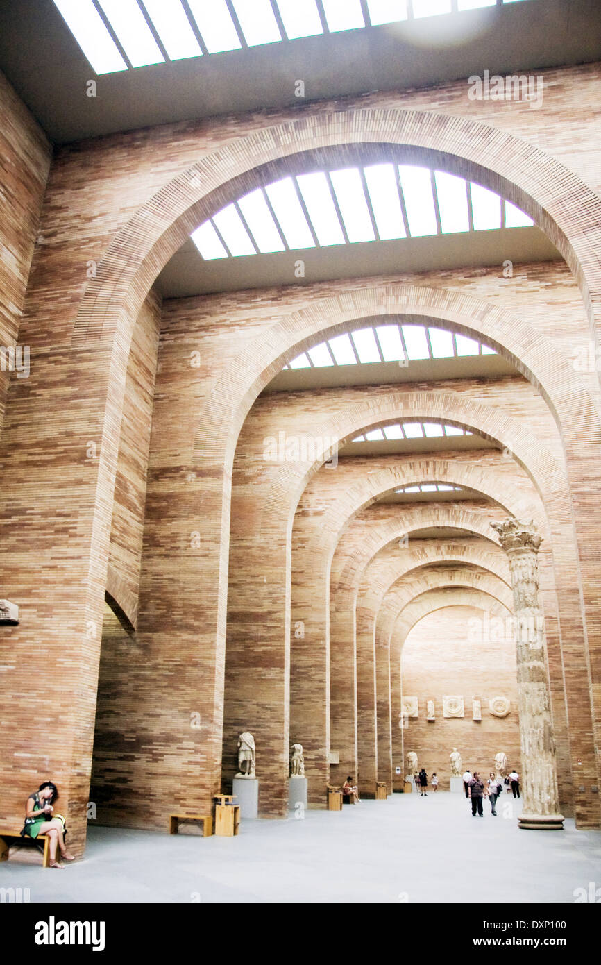 Roman art museum, Merida Stock Photo - Alamy