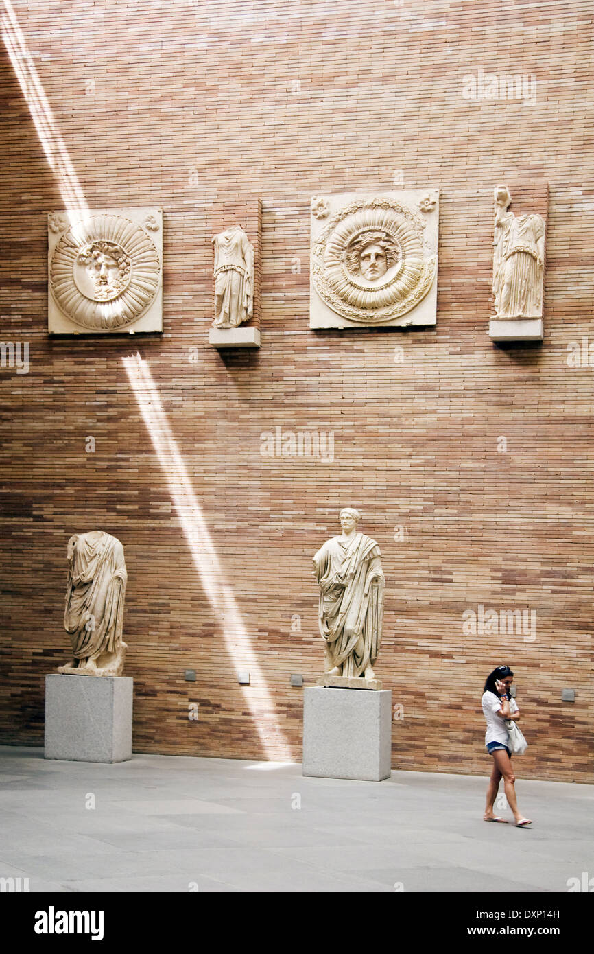 Roman art museum, Merida Stock Photo - Alamy