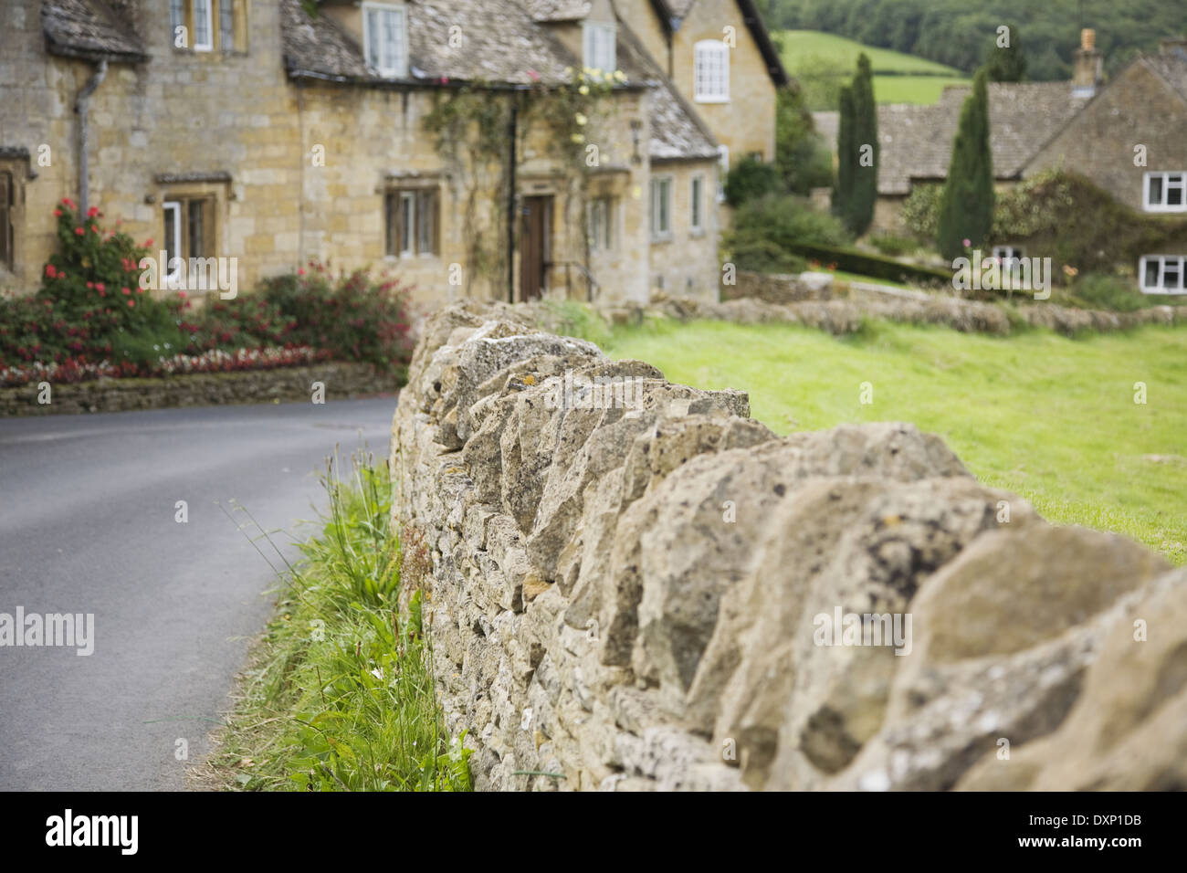 Snowshill, small Cotswold village in Gloucestershire,england Stock ...