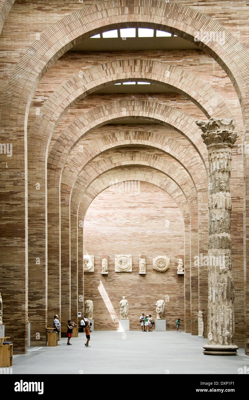 Roman art museum, Merida Stock Photo - Alamy