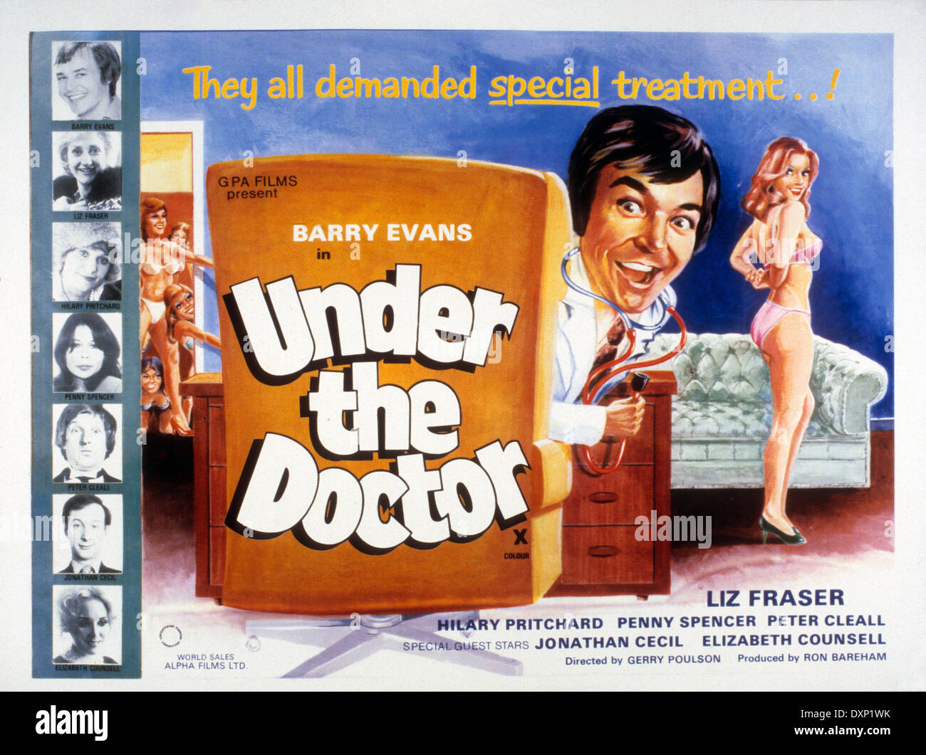 UNDER THE DOCTOR Stock Photo - Alamy