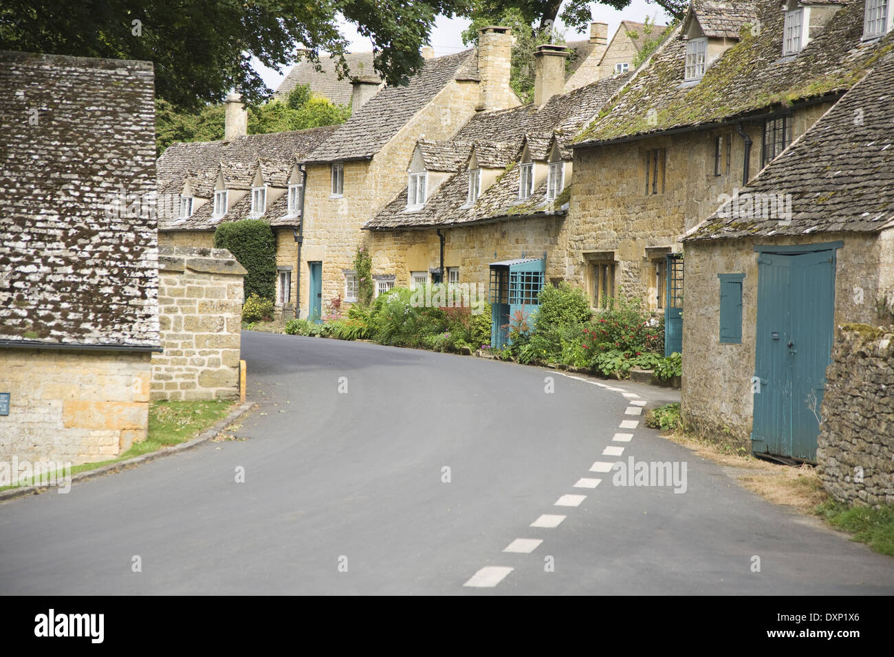 Snowshill, small Cotswold village in Gloucestershire,england Stock ...