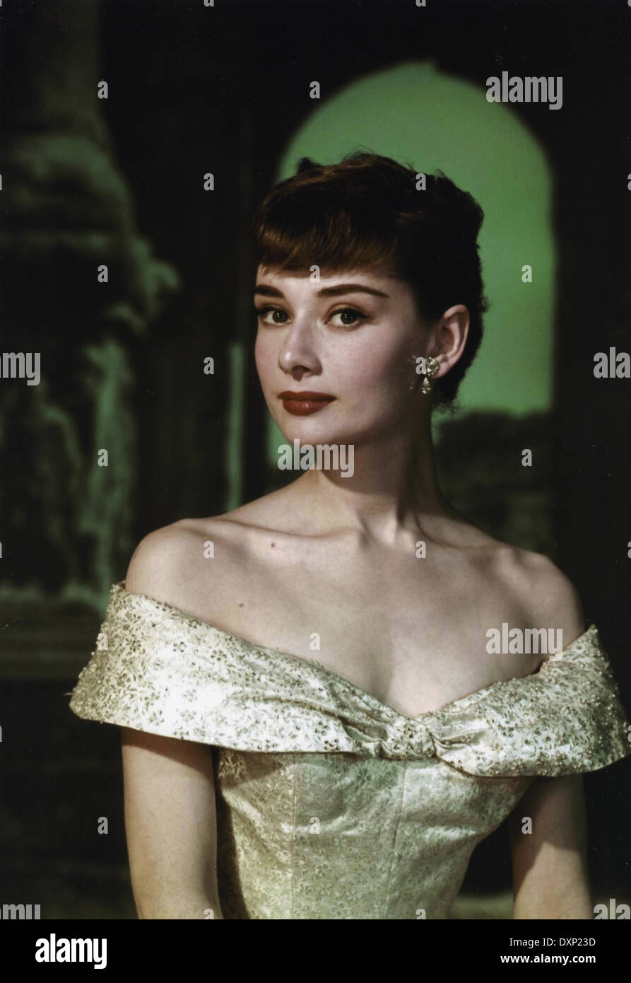 Audrey Hepburn Roman Holiday 1953 High Resolution Stock Photography and ...