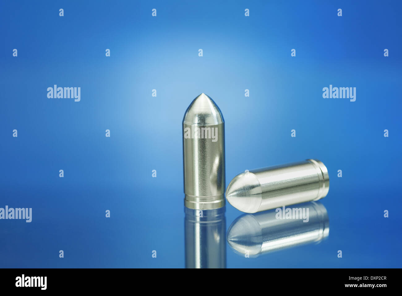 sliver metal bullets Stock Photo - Alamy