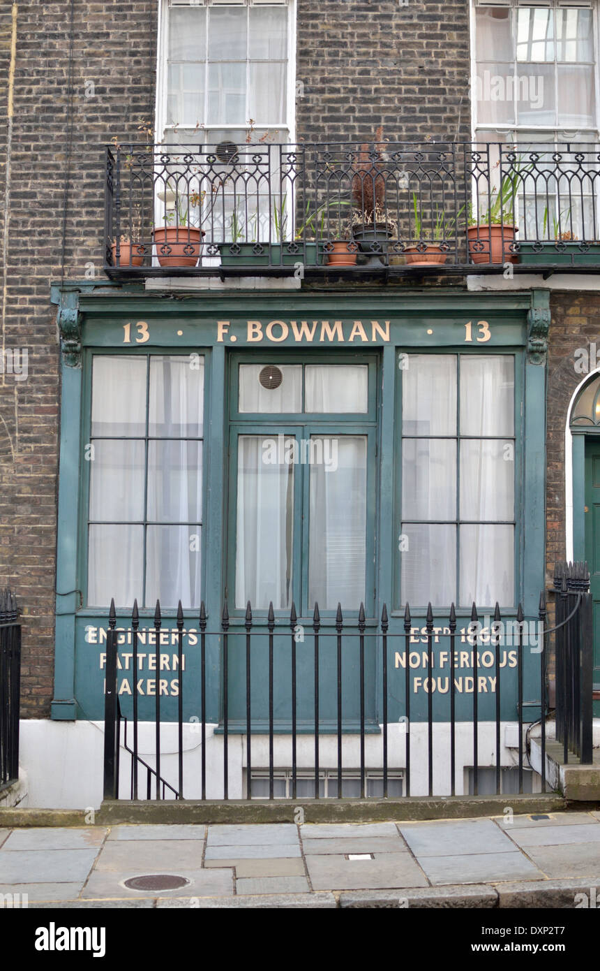 The former F. Bowman foundry at 13 Amwell Street, Islington, London, UK ...