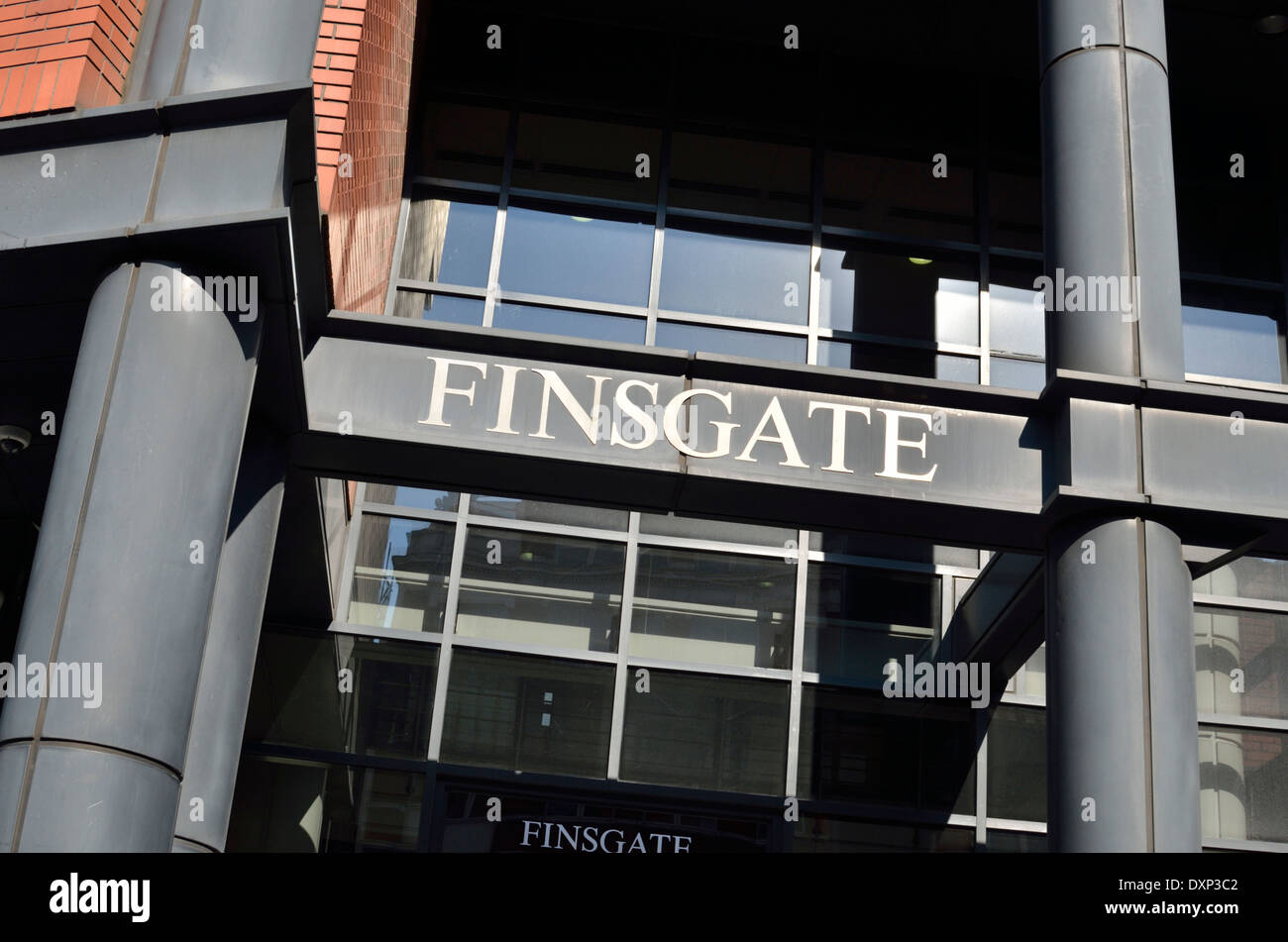 The Finsgate office building 7 Cranwood Street near Old Street, London ...