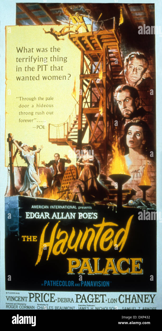 THE HAUNTED PALACE Stock Photo - Alamy