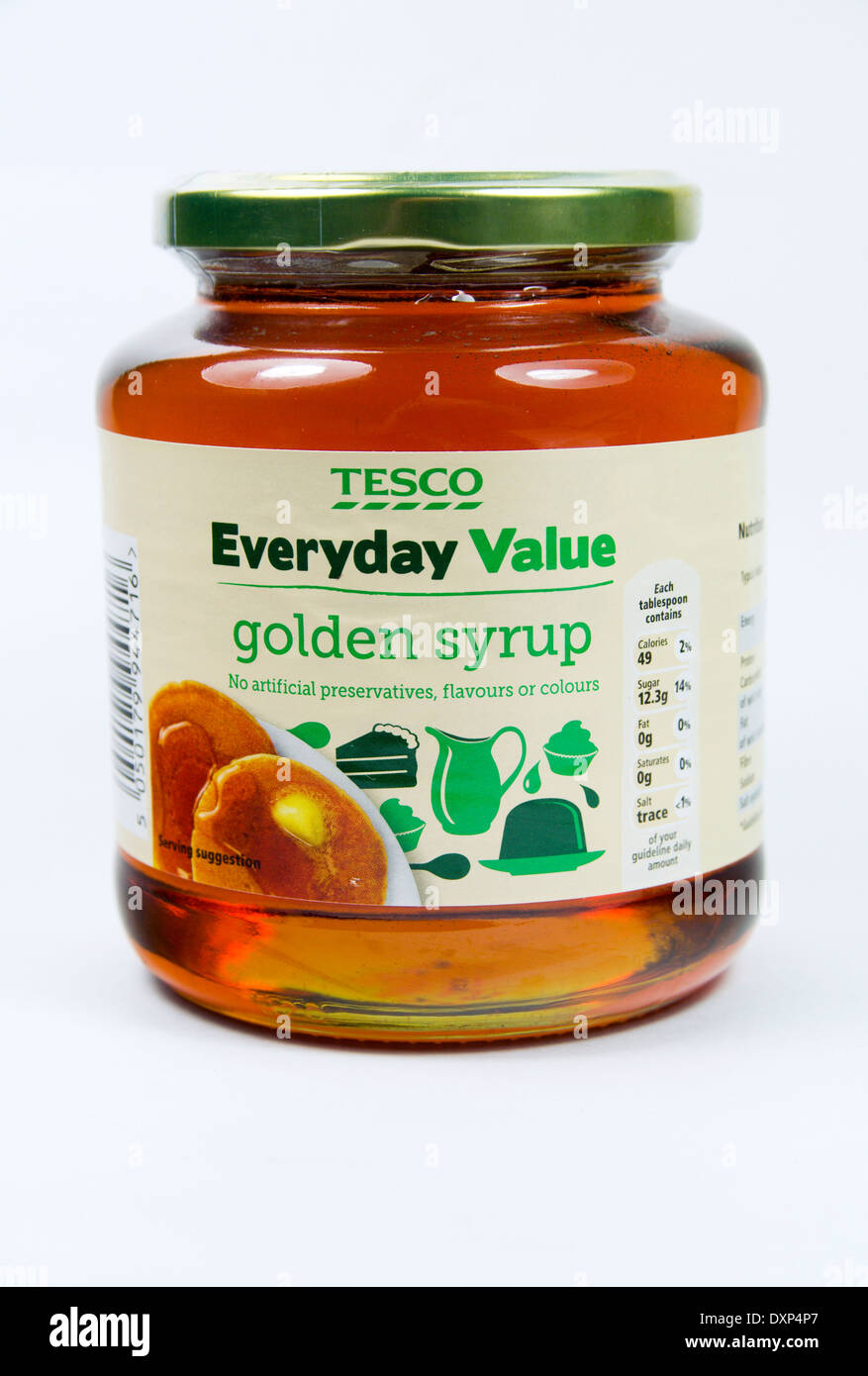 Jar of Golden Syrup Stock Photo - Alamy