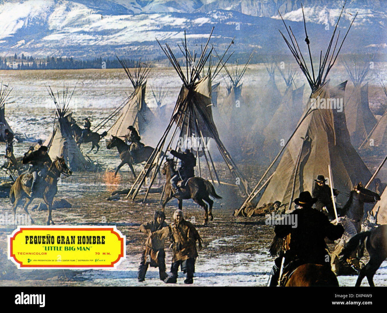 Little big man chief dan george hi-res stock photography and images - Alamy